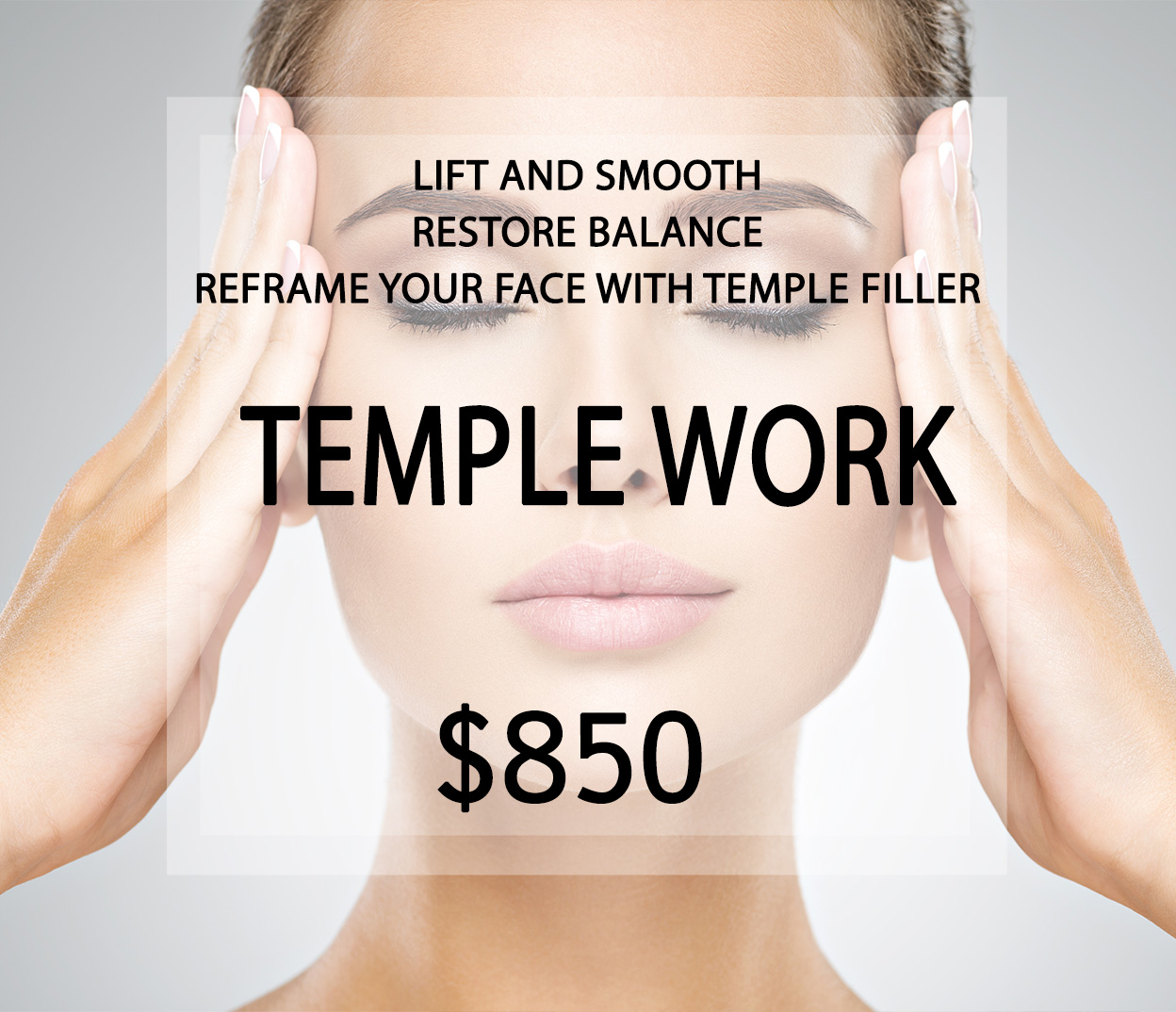Temple Work- Filler For The Temples | Beauty Lab + Laser